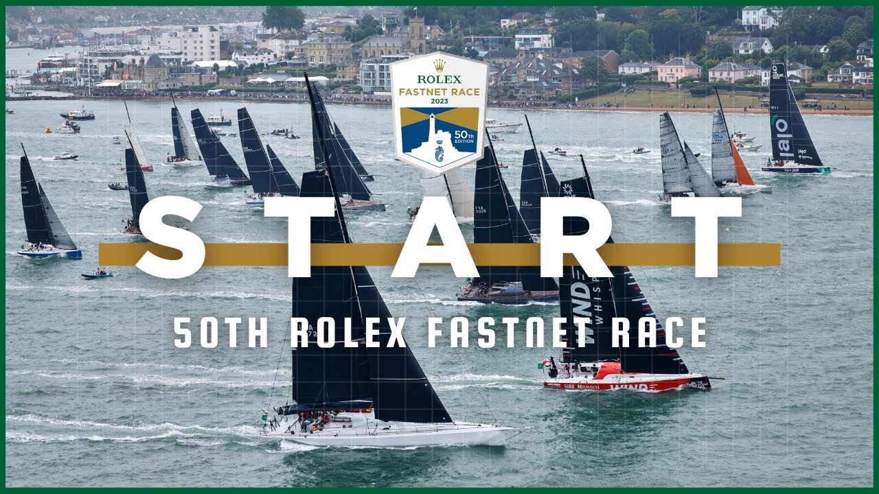 Rolex Fastnet Race - Start of the 50th Edition - Nautic TV