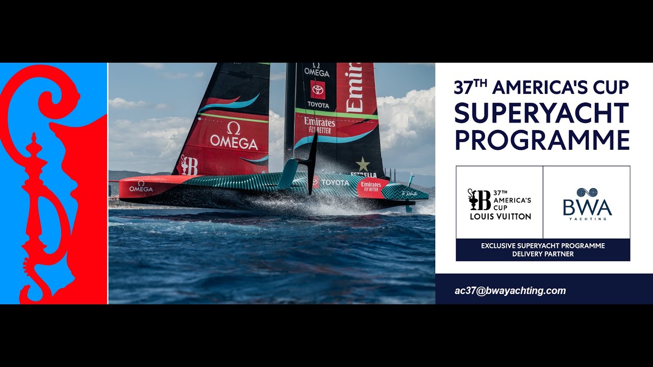 AC37 Super Yacht Programme | BWA Yachting - LAUNCH Highlights - Nautic TV