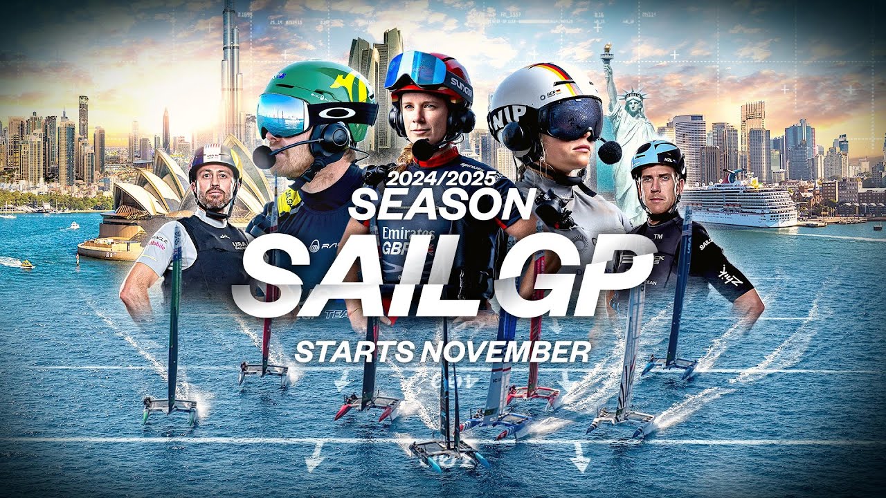 SailGP 2024/2025 Season Calendar Released - Nautic TV