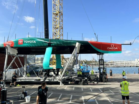 Emirates Team New Zealand's Taihoro Suffers Lift Mishap After Day 1 ...